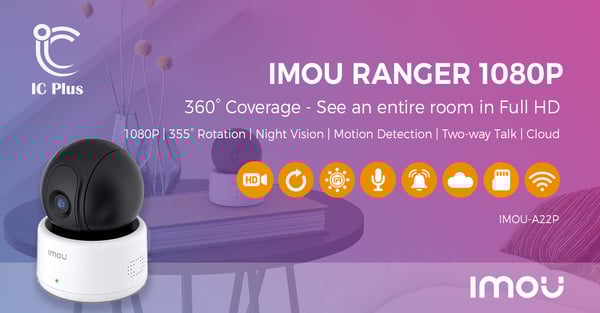 Introducing the Imou range of Smart IoT range of IP Cameras